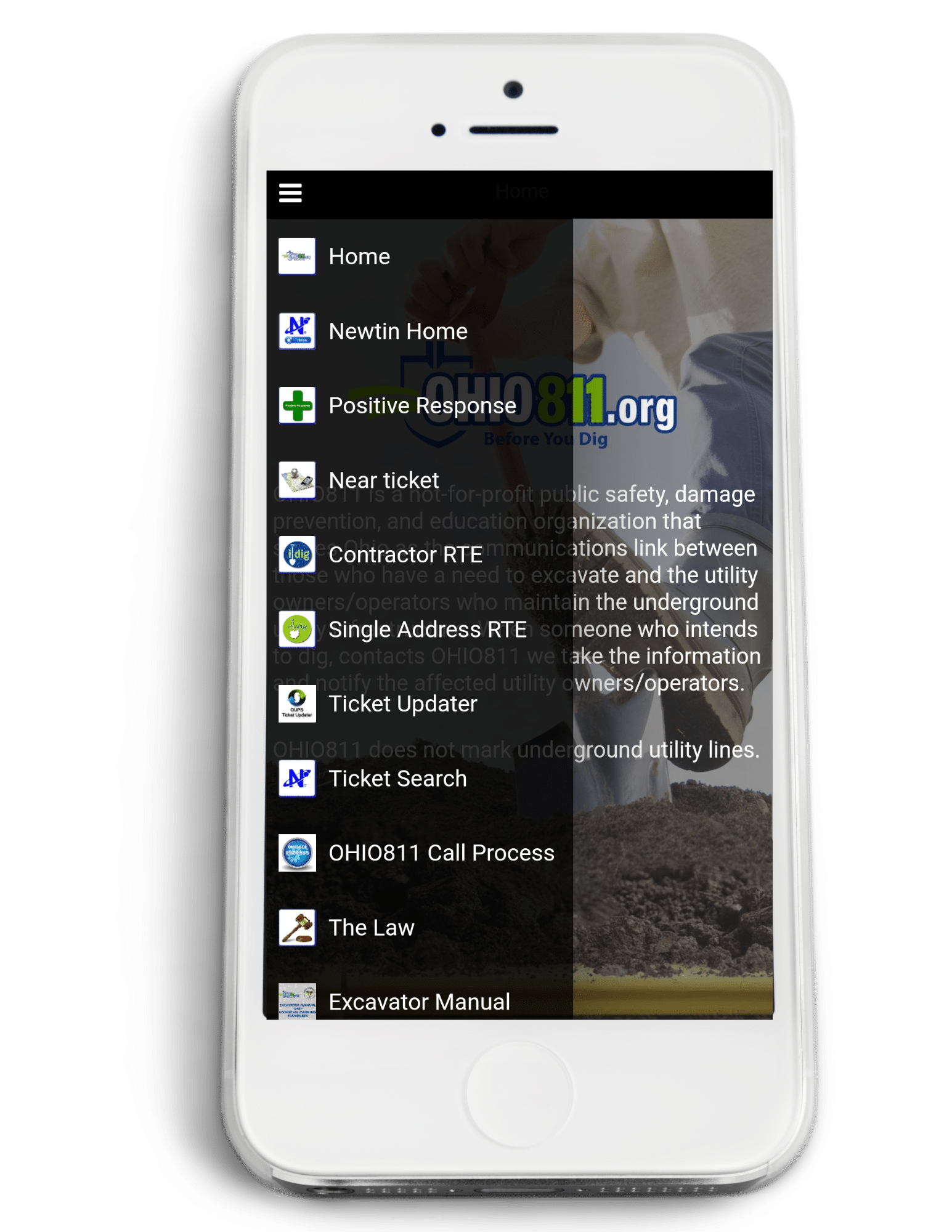 OHIO811 APP – OHIO811 | Call 811 Before You Dig | OHIO811