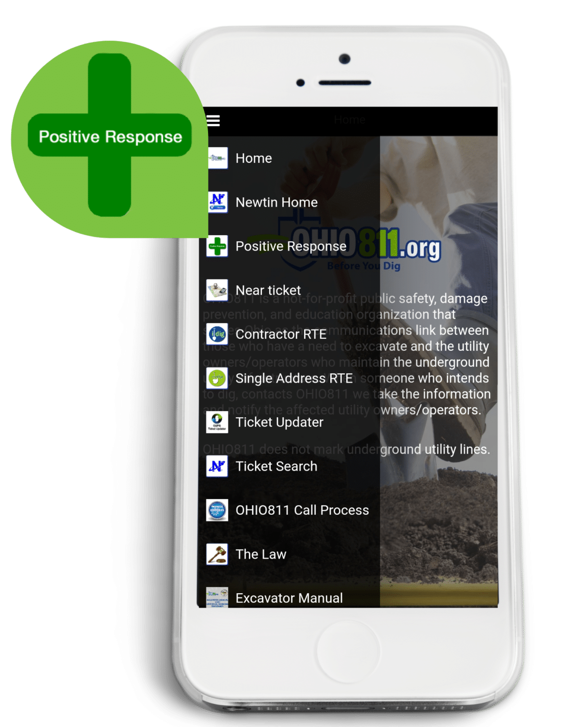 Positive Response | OHIO811 | Call 811 Before You Dig