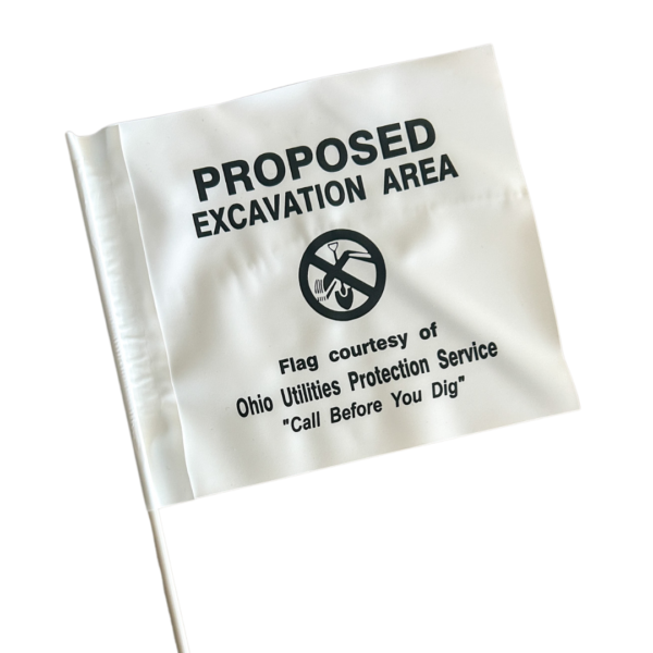 Member Benefit — White Flags | OHIO811